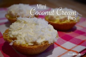 Mini Coconut Cream Pies – Sweet Baked Life