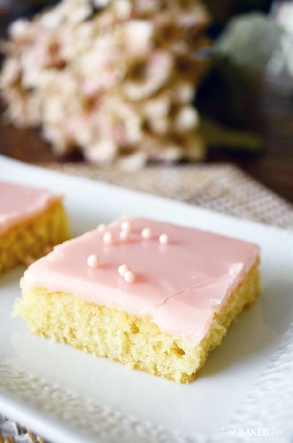 Pink Lemonade Sheet Cake – Sweet Baked Life