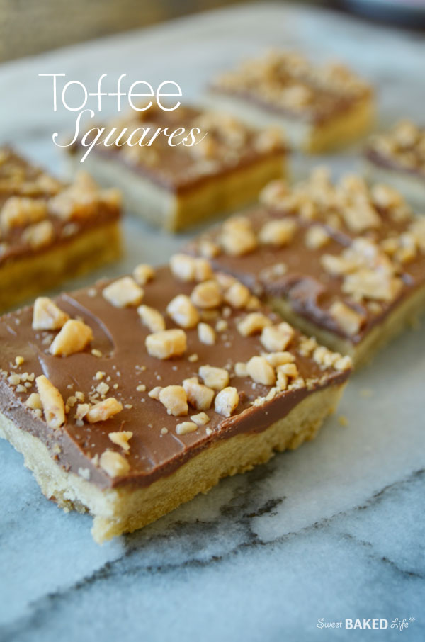 Toffee Squares – Sweet Baked Life