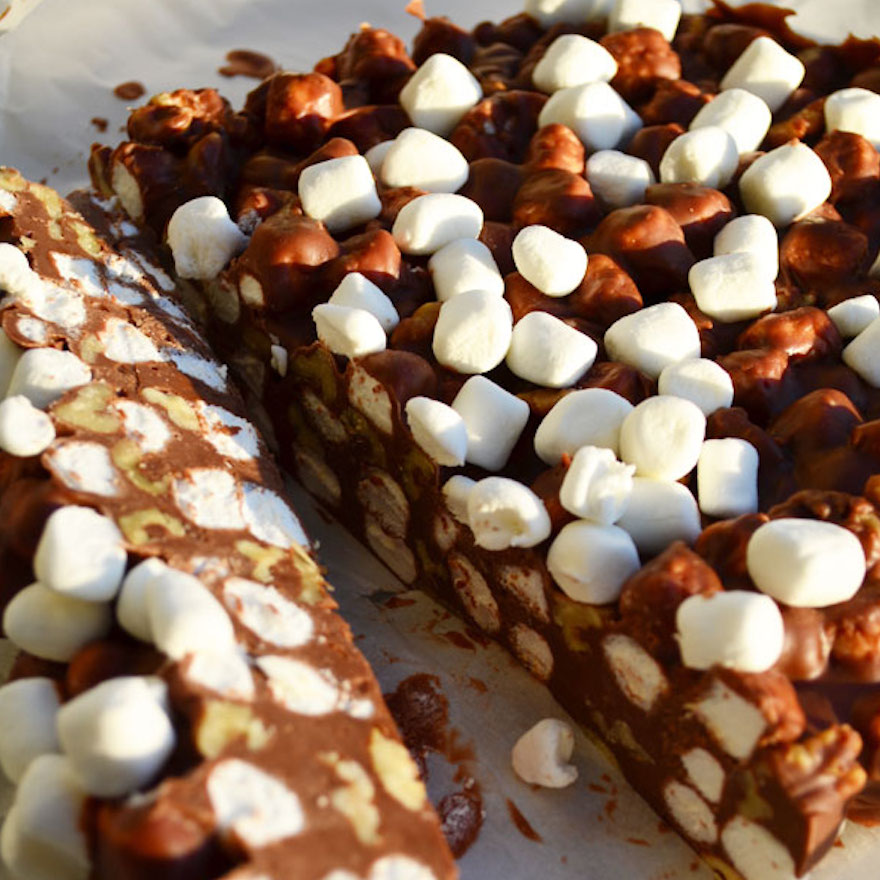 Rocky Road Fudge – Sweet Baked Life