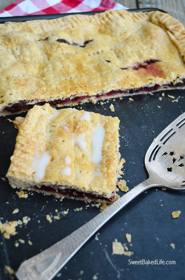 Cherry Slab Pie – Sweet Baked Life