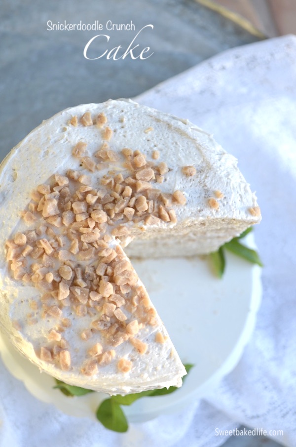 Snickerdoodle Crunch Cake – Sweet Baked Life