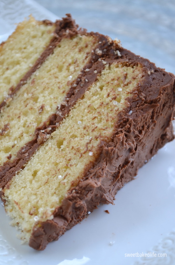 Vanila Fudge Cake – Sweet Baked Life