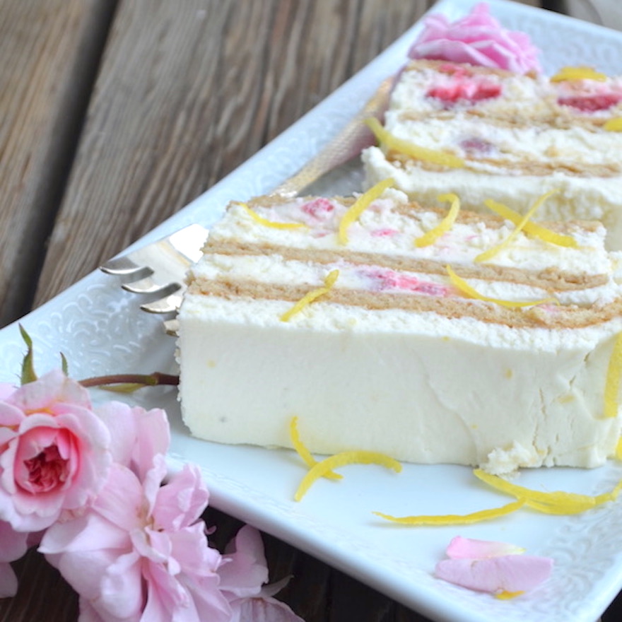 Lemon Raspberry Icebox Cake – Sweet Baked Life