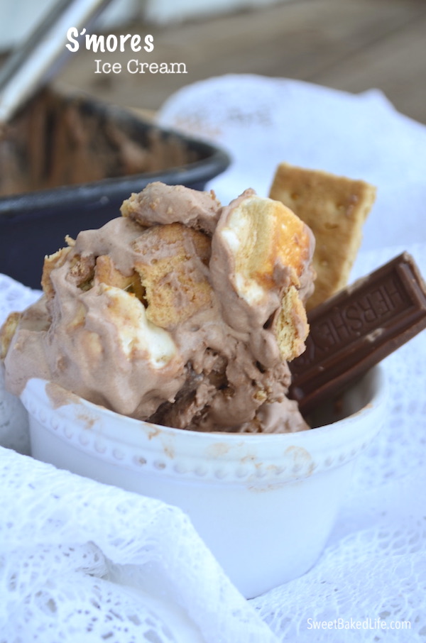 S’mores Ice Cream – Sweet Baked Life