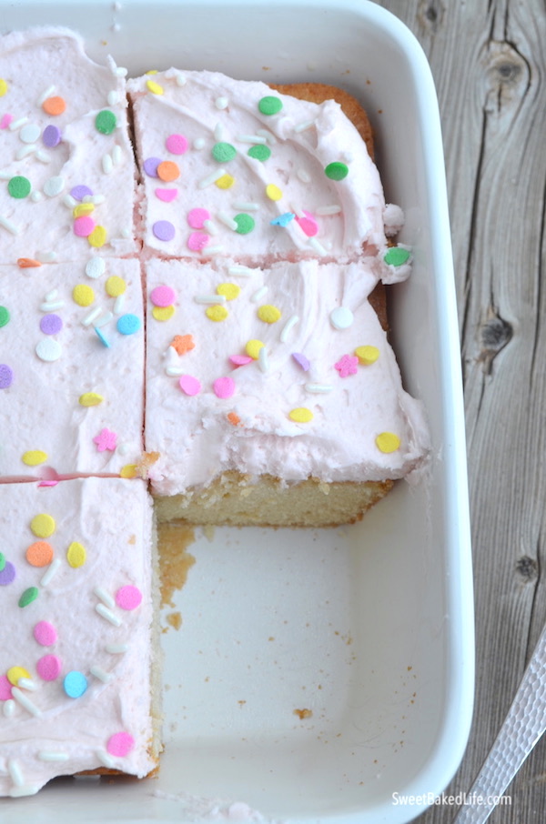 Vanilla Snacking Cake – Sweet Baked Life