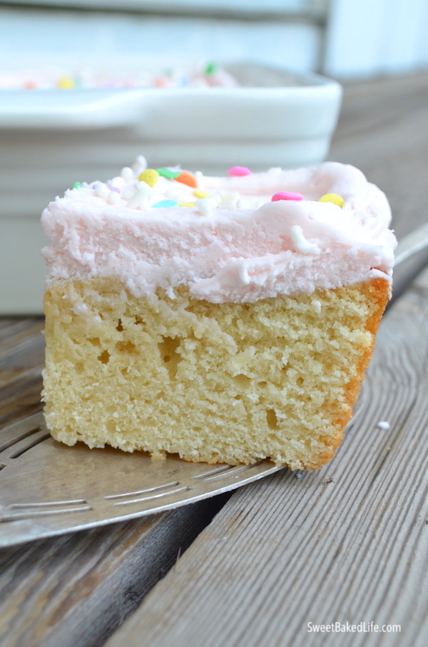 Vanilla Snacking Cake – Sweet Baked Life
