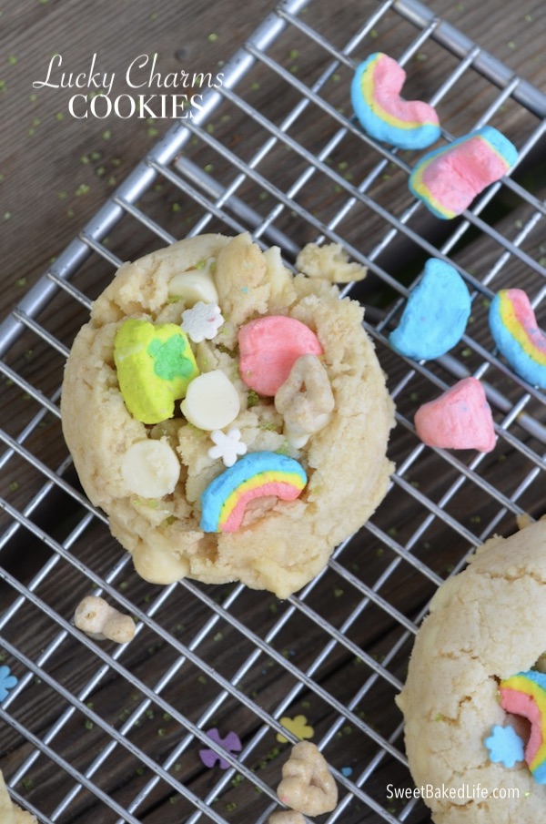 Lucky Charms Cookies – Sweet Baked Life
