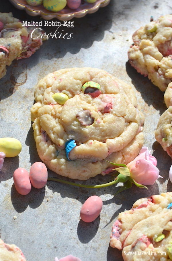 Malted Robin Egg Cookies – Sweet Baked Life