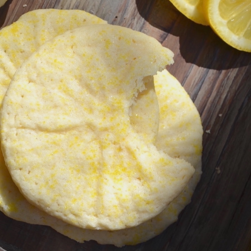 Lemon Shortbread Cookies – Sweet Baked Life