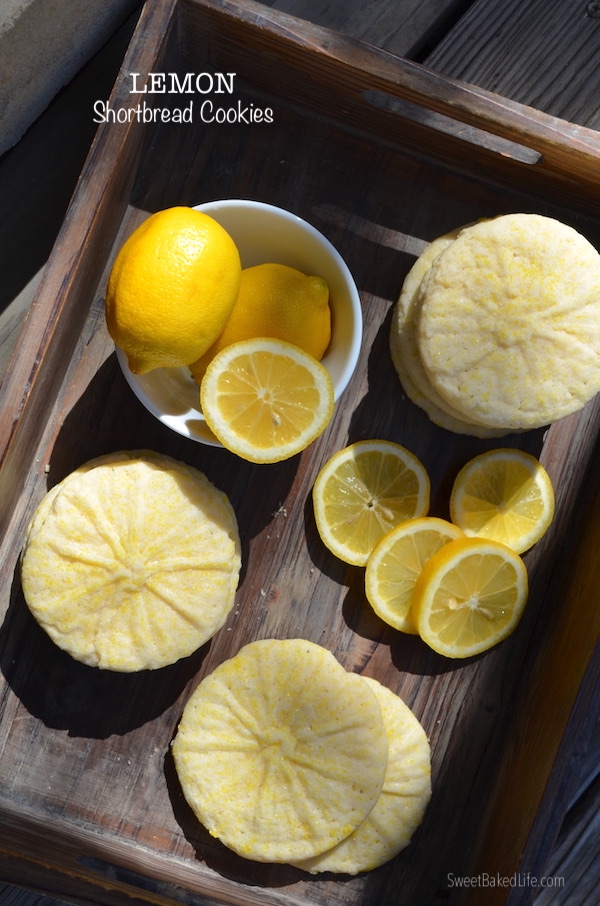Lemon Shortbread Cookies – Sweet Baked Life