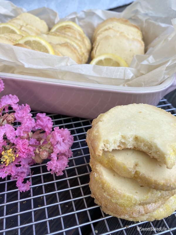 Lemon Ice Box Cookies – Sweet Baked Life