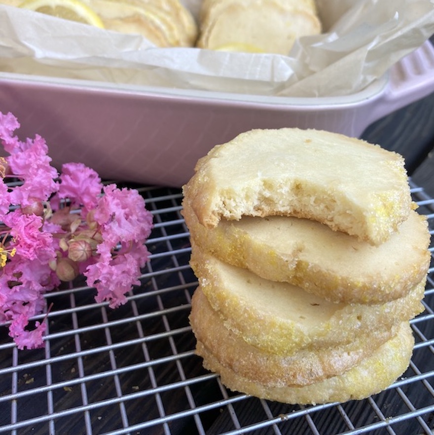 Lemon Ice Box Cookies – Sweet Baked Life