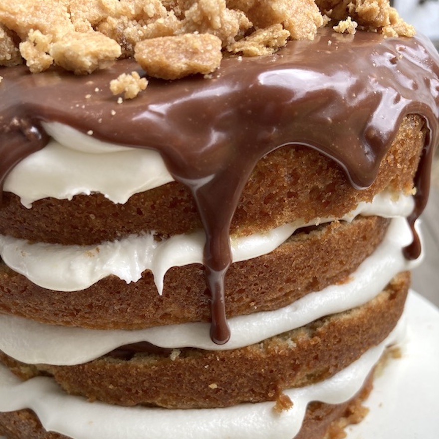 S’mores Layer Cake – Sweet Baked Life